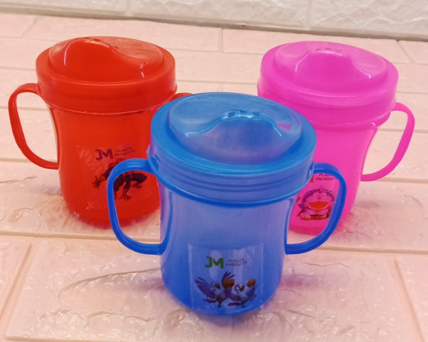 Plastic Baby Sipper Mug 200ml ( Random Colors Will Be Sent ) – Denz.pk